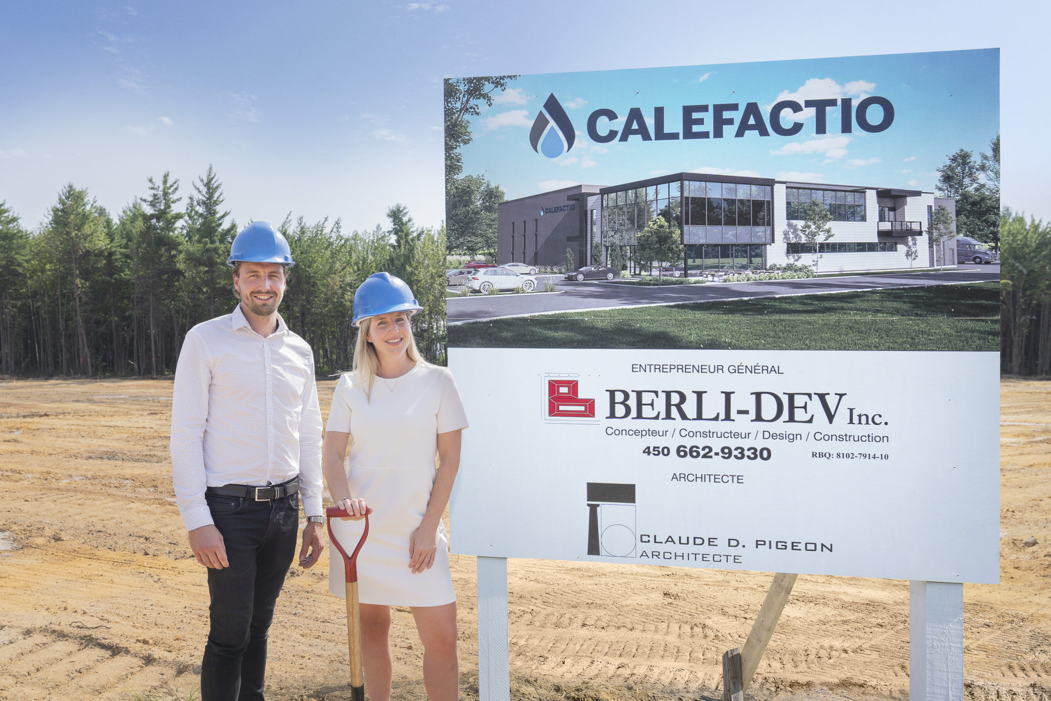 Breaking ground for Calefactio Solutions - Calefactio