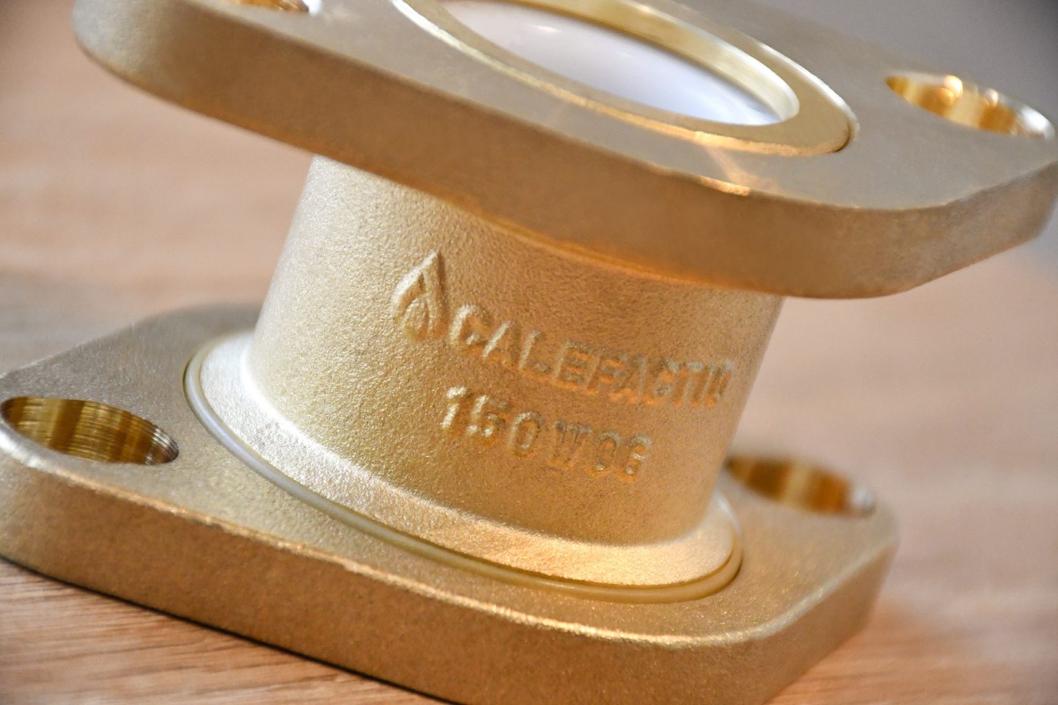 NEW DIELECTRIC DOUBLE FLANGED CHECK - Calefactio